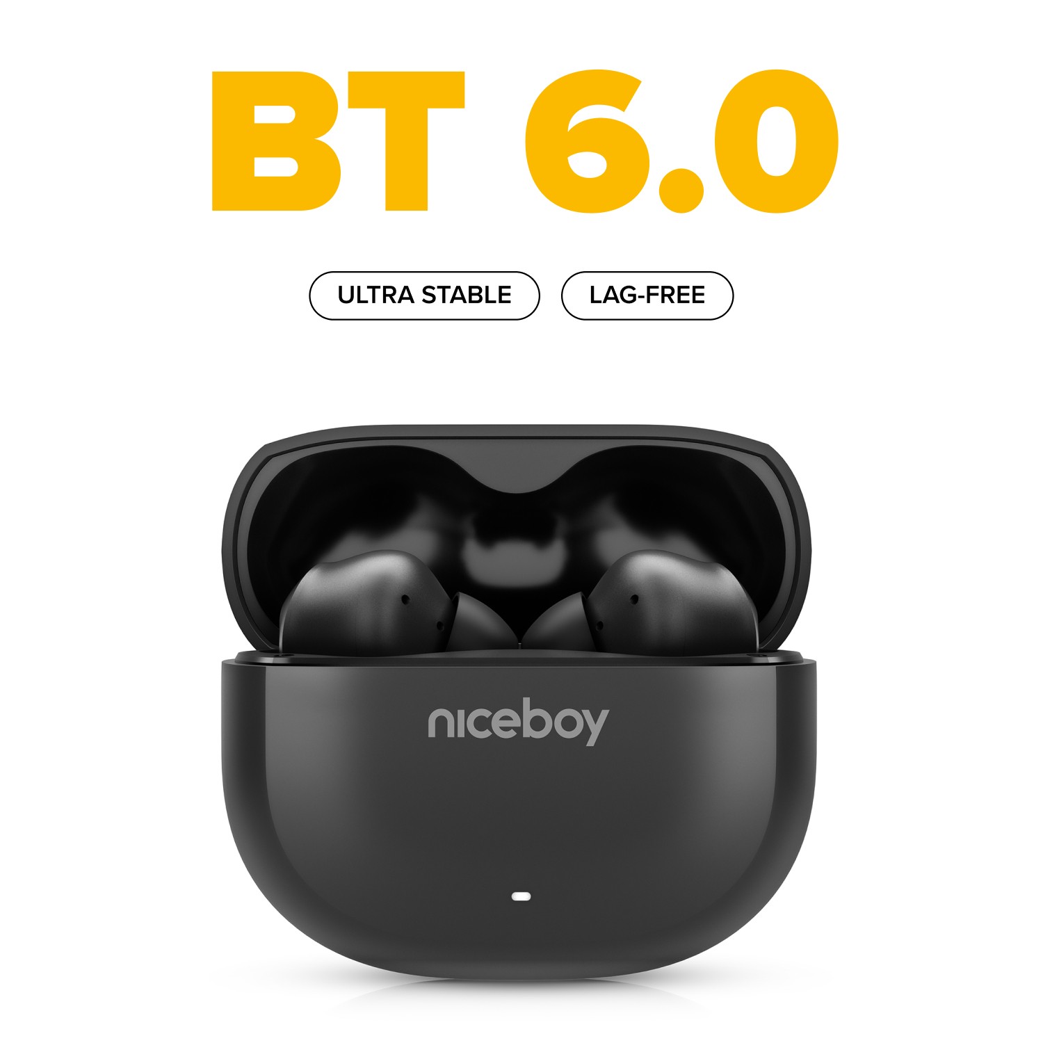 Pins 4 Black | Niceboy